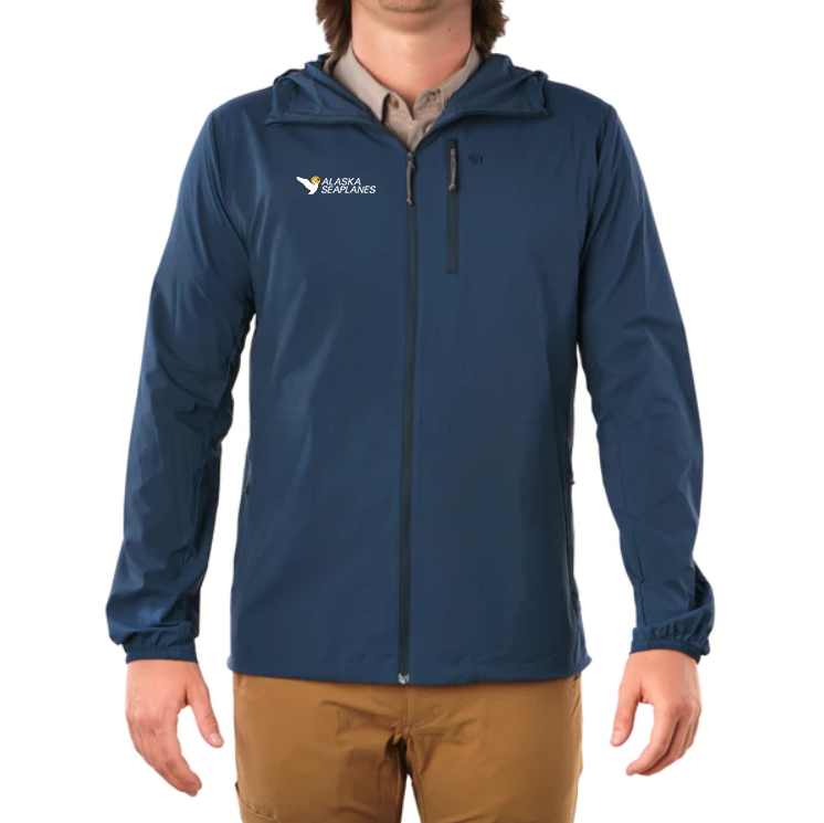 Duck Camp Airflow Windshell Jacket - Faded Navy | Alaska Seaplanes Gear ...