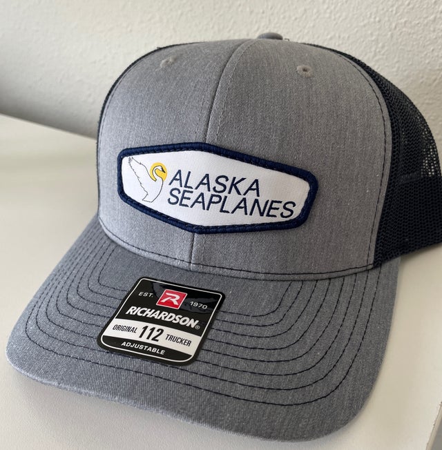 Seaplanes Patch Trucker Hat - Gray/Navy - 112